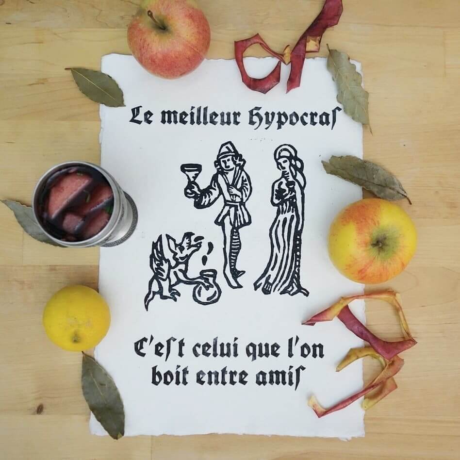 Hypocras - Recette 2 - Selon Le Ménagier De Paris (XIV°)